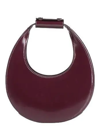 Staud Glossed-leather Hobo Bag - Purple