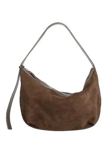 Staud Leather Hobo Bag - Brown