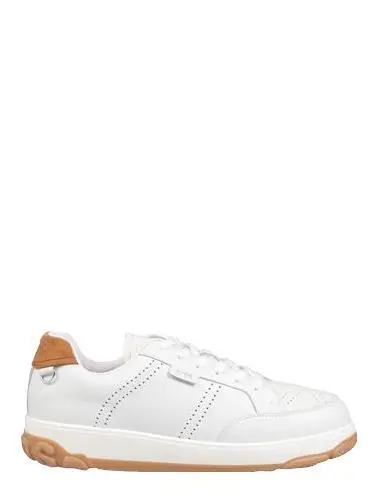 Gcds Leather Low-top Sneakers - White