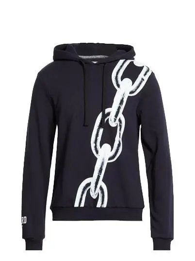 BIKKEMBERGS Cotton French Terry Sweatshirt - Blue