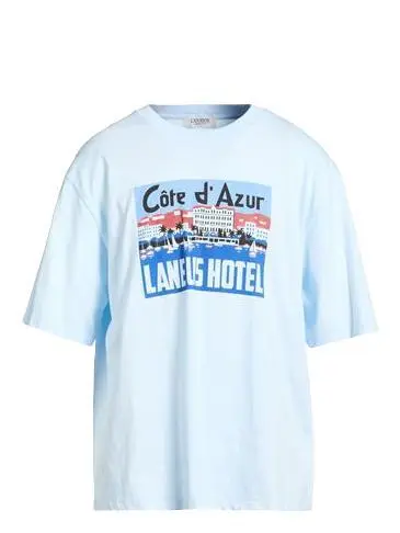 LANEUS T-shirt Size Cotton - Blue