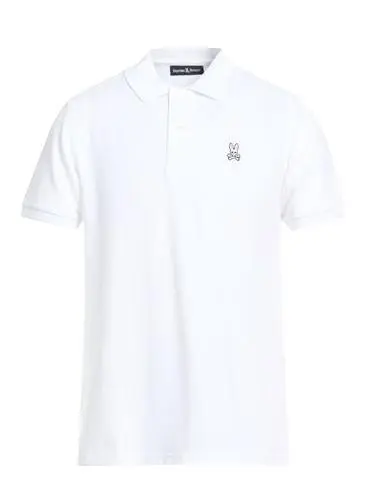 Psycho Bunny Polo Shirt Size Pima Cotton - White