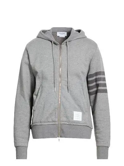 Thom Browne Cotton Terry Sweatshirt - Grey