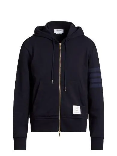 Thom Browne Cotton Terry Sweatshirt - Navy