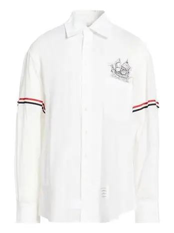 Thom Browne Shirt Size Cotton, Polyester - White