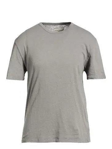 Officine Générale T-shirt Size Cotton, Linen - Grey