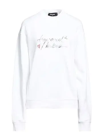 Dsquared2 Cotton Sweatshirt - White