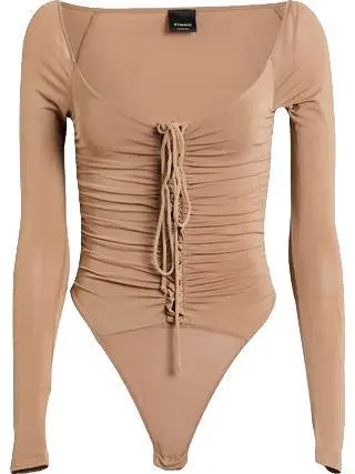 Pinko Jersey Bodysuit - Beige