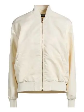 Versace Bomber Jacket With Logo - White
