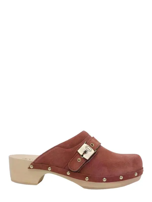 DR. SCHOLL'S SHOES Pescura Buckle Mules - Brown