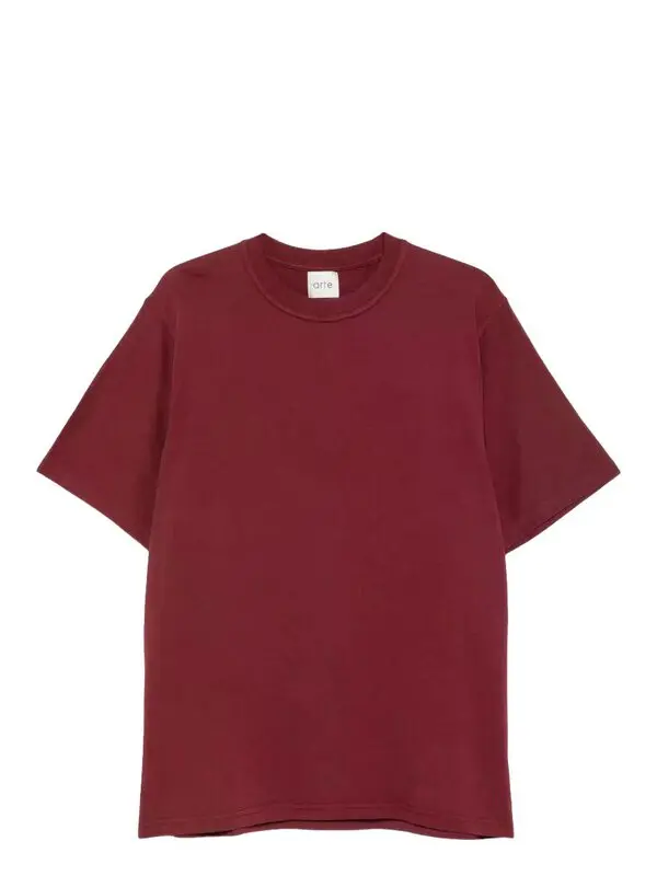 ARTE ANTWERP Logo-print T-shirt - Red
