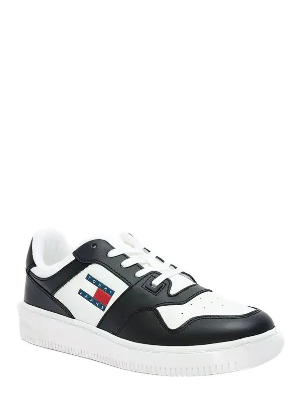 Tommy Hilfiger Logo-patch Sneakers - White