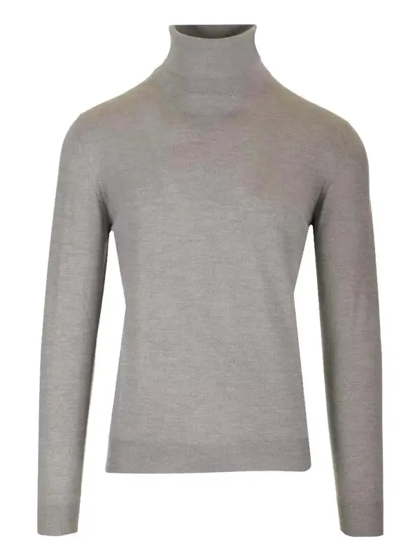 MAURO OTTAVIANI Ribbed-trim Roll-neck Sweater - Grey