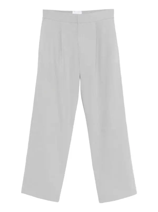 BONSAI Pleated Trousers - Grey