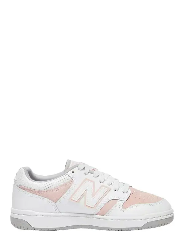 NEW BALANCE Bb480 Leather Sneakers - White