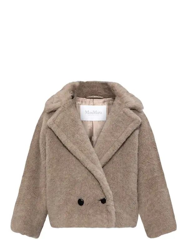Max Mara Cambusa Fur Coat - Grey