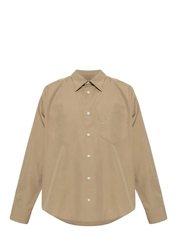Ami Oversize Shirt - Beige