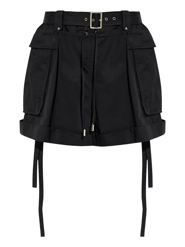 Alexander McQueen Cargo Shorts - Black
