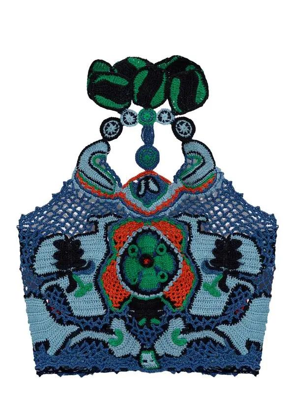 Etro Decorative Knit Top - Multicolour