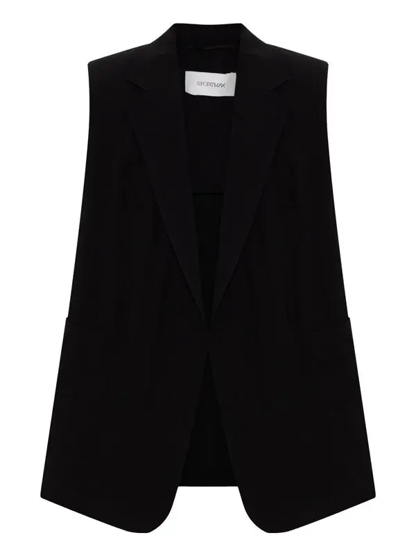 Sportmax Maggio Vest - Black