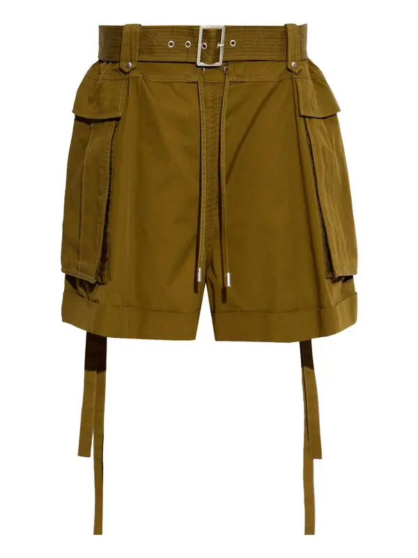 Alexander McQueen Cargo Shorts - Green