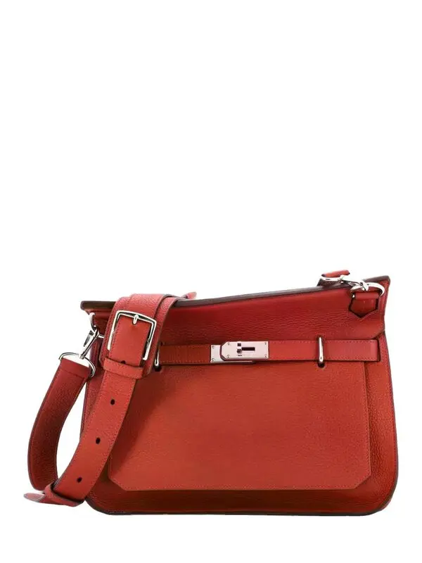 Hermès Jypsiere 34 Crossbody Bag Clemence - Brown