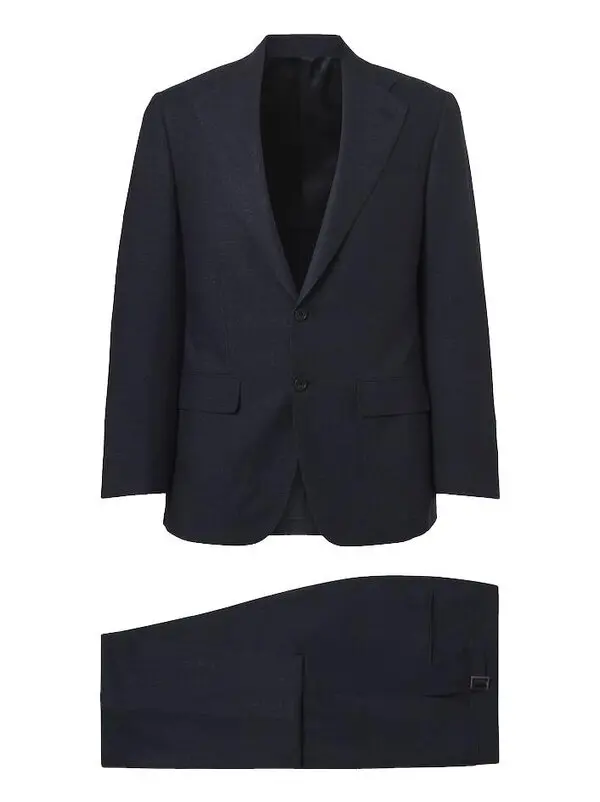 Thom Sweeney Wool Suit - Blue