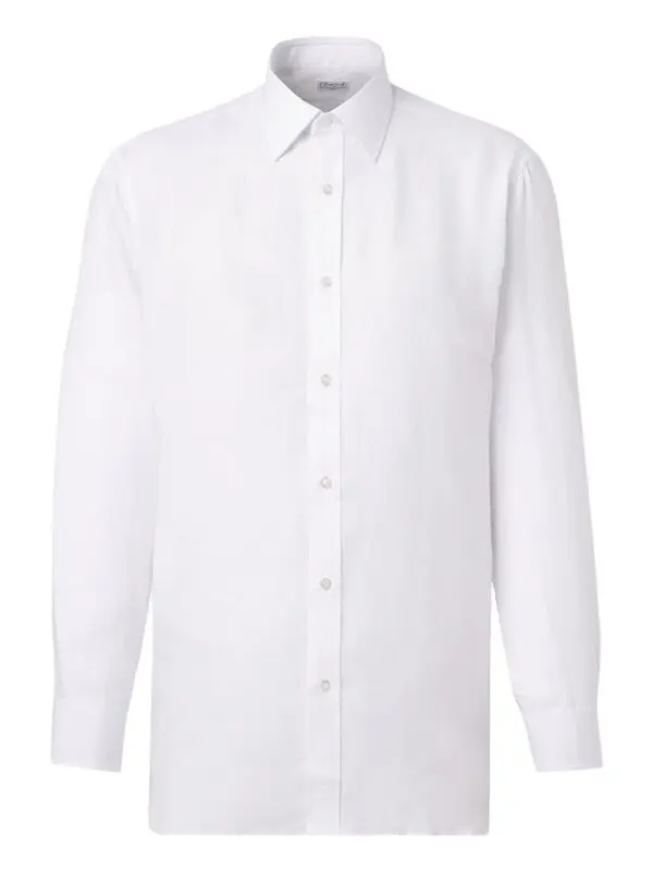 Charvet Linen Shirt - White