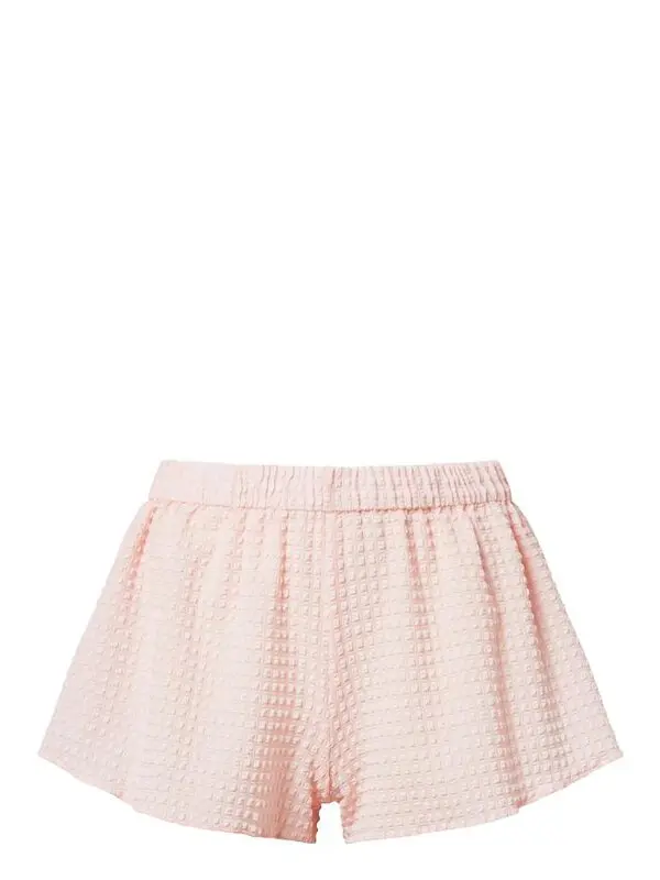 Hunza G Seersucker Shorts - Pink
