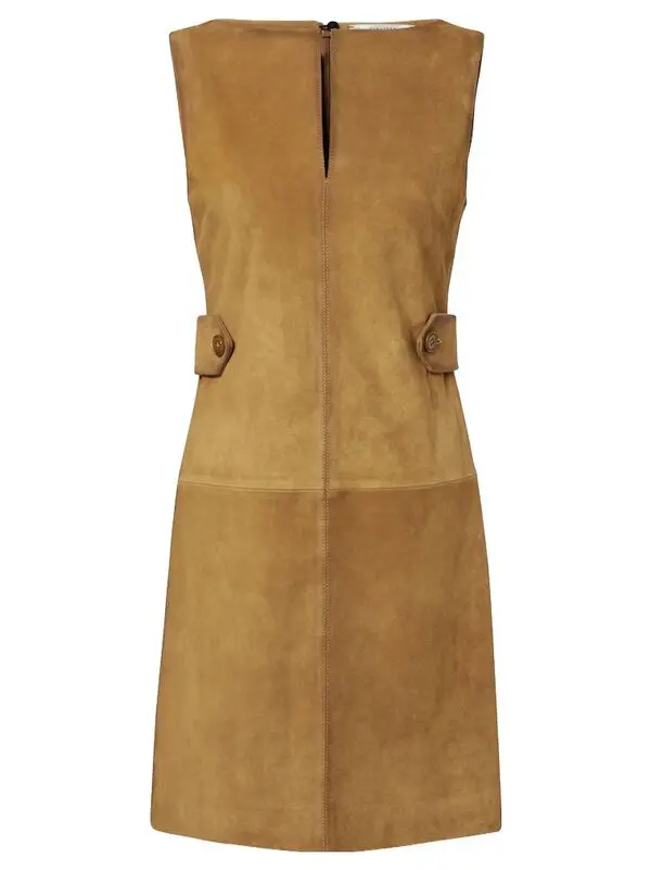 Dorothee Schumacher Suede Minidress - Brown