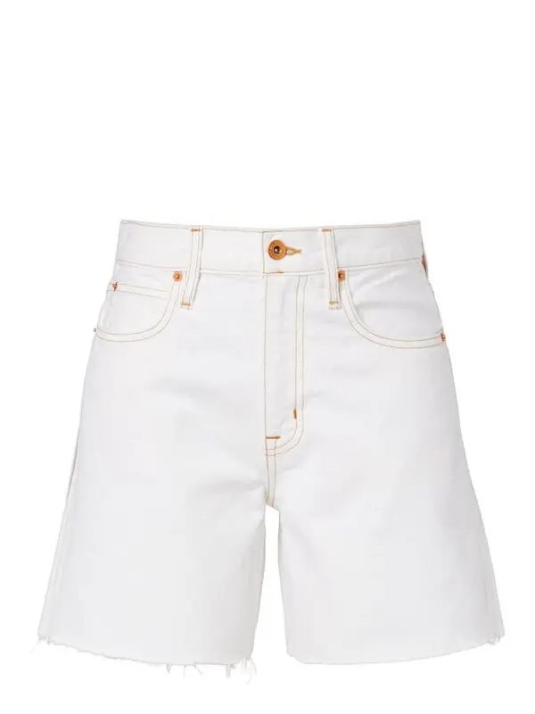 SLVRLAKE Sienna Denim Shorts - White