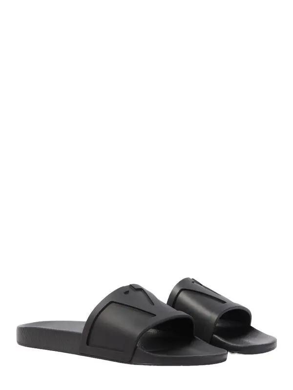 Valentino Garavani Vlogo Slides - Black