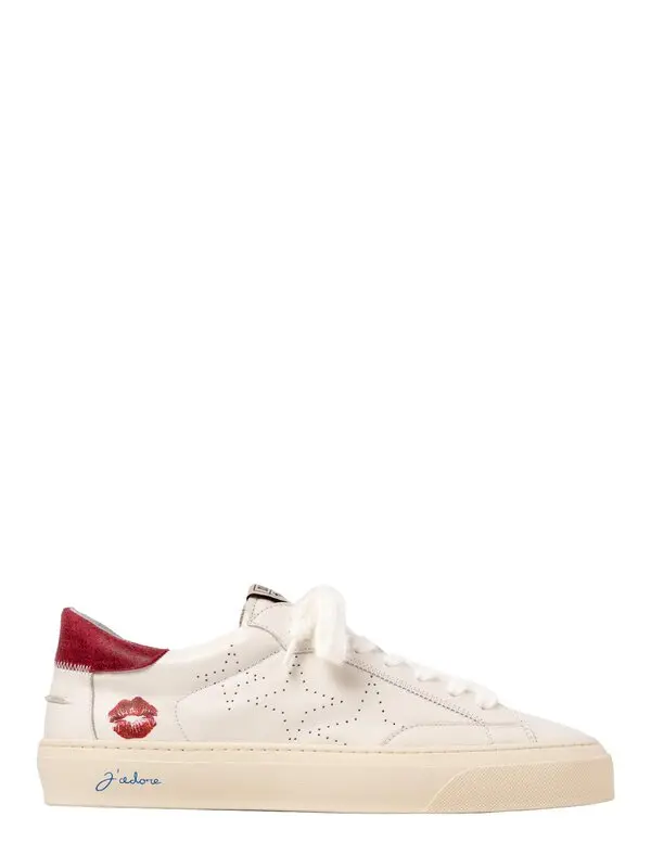 DUKE + DEXTER Court Leather Sneakers - Kiss
