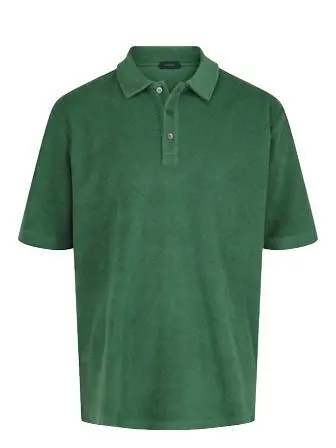 SLOWEAR Zanone Cotton Polo Shirt - Meadow