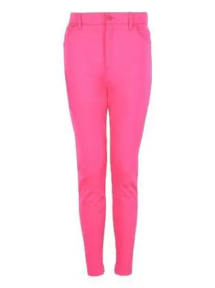Balenciaga Highwaisted Nylon Leggings - Lipstick Pink