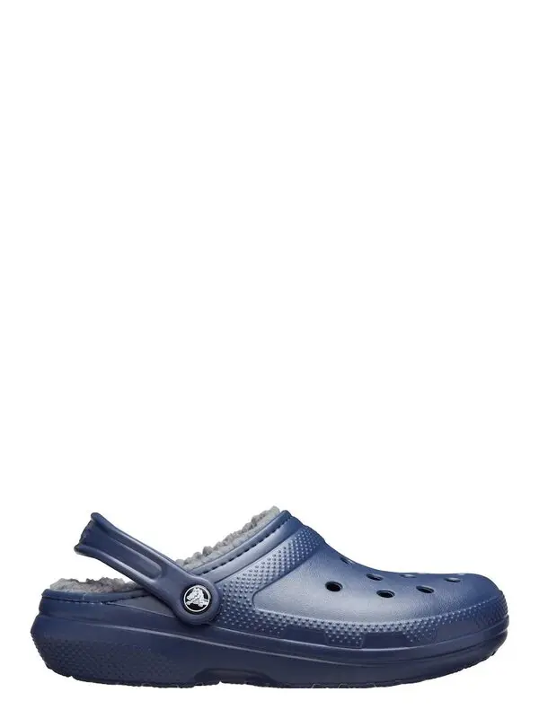CROCS Classic Lined Clog - Navy Blue/charcoal
