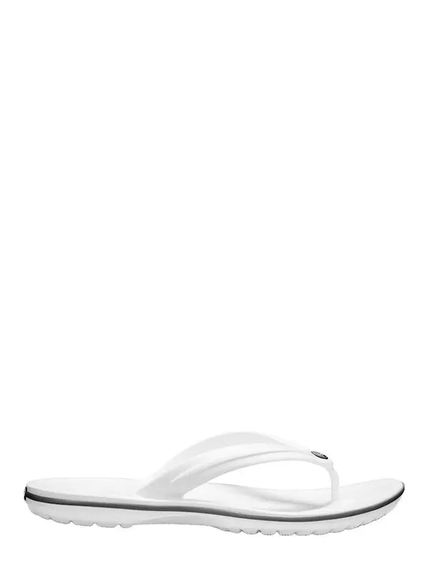 CROCS Crocband Flip Flop Sandal - White