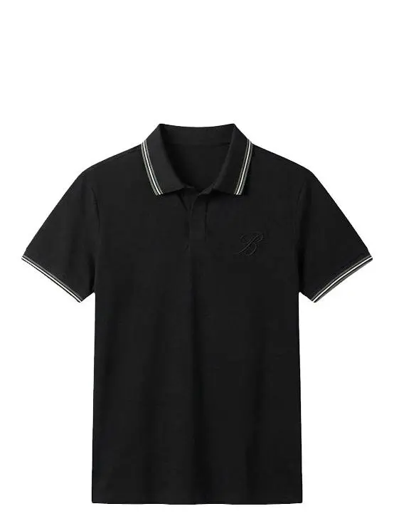 BLVCK Signature Polo Shirt - Black