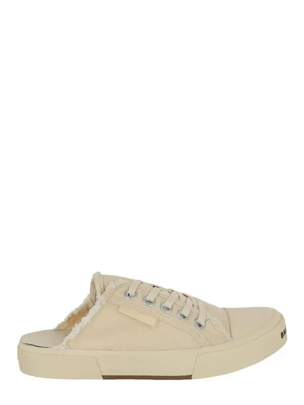 Balenciaga Mule Distressed - White