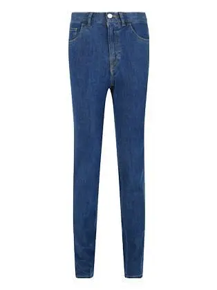 Brioni Mid-rise Denim Jeans - Bluette