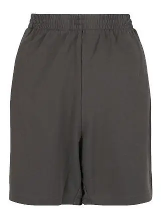 Balenciaga Bb Paris Icon Sweat Shorts - Warm Grey/black