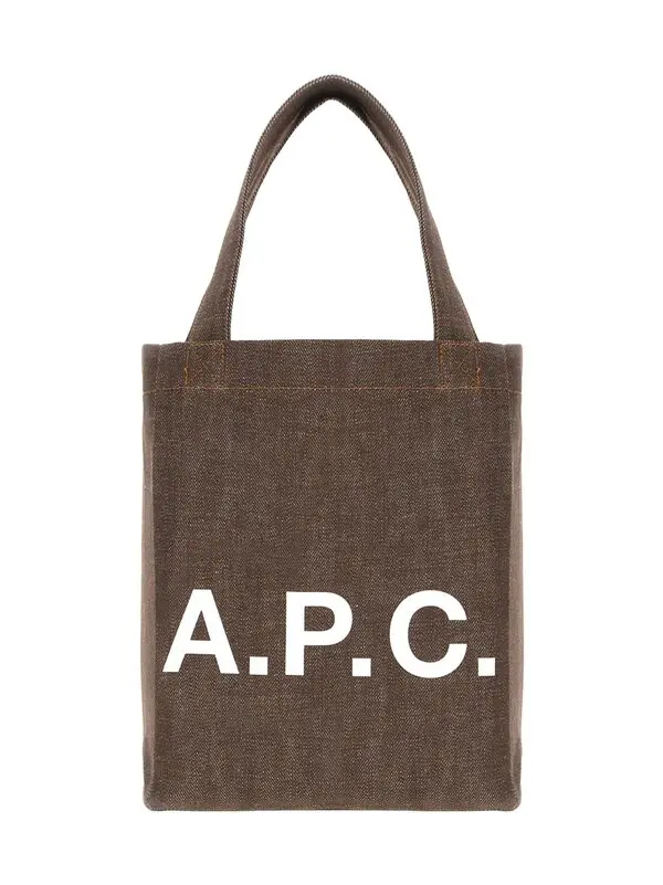 A.p.c. Lou Small Tote Bag - Brown
