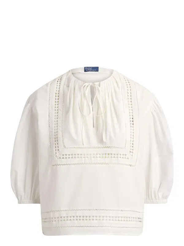 Polo Ralph Lauren Lace Shirt - White