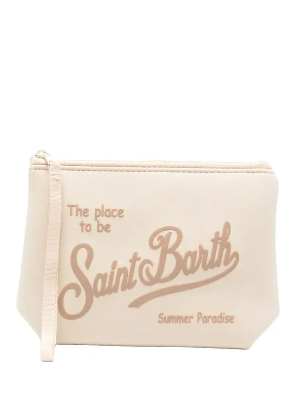 MC2 SAINT BARTH Aline Clutch Bag - Beige