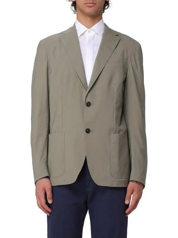 Corneliani Tailored Blazer With Notch Lapel - Beige