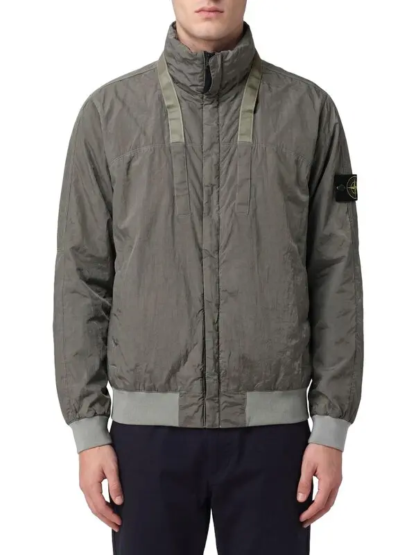 Stone Island Econyl® Bomber Jacket - Grey