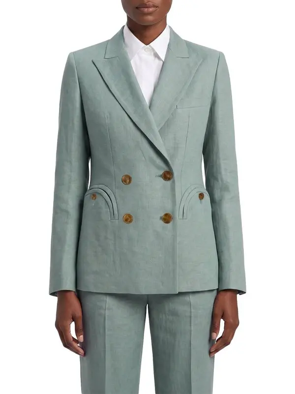 BLAZÉ MILANO Double-breasted Jacket - Blue