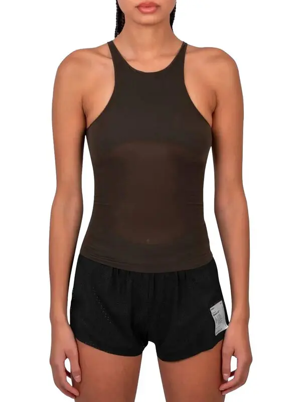 ROA Polyester Top - Brown