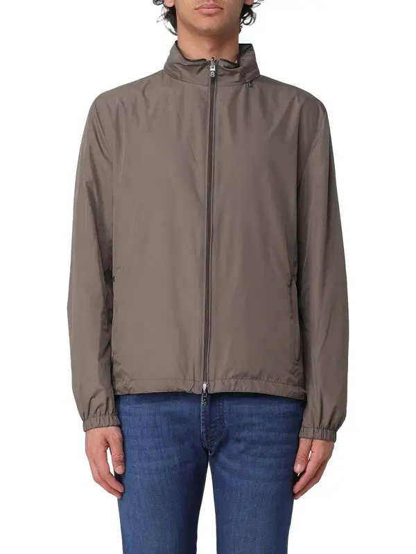 Corneliani Zip-up Jacket - Beige
