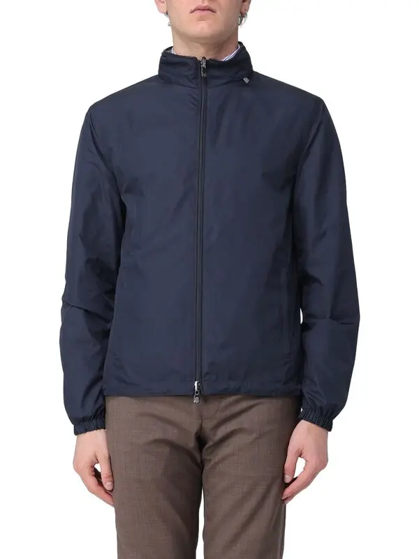 Corneliani Zip-up Jacket - Blue